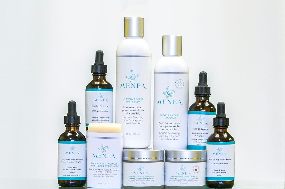 Nos coffrets – Les soins de Menea